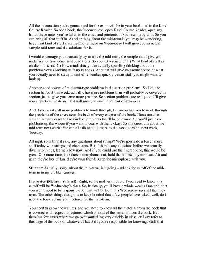 Programming methodology lecture13 | PDF