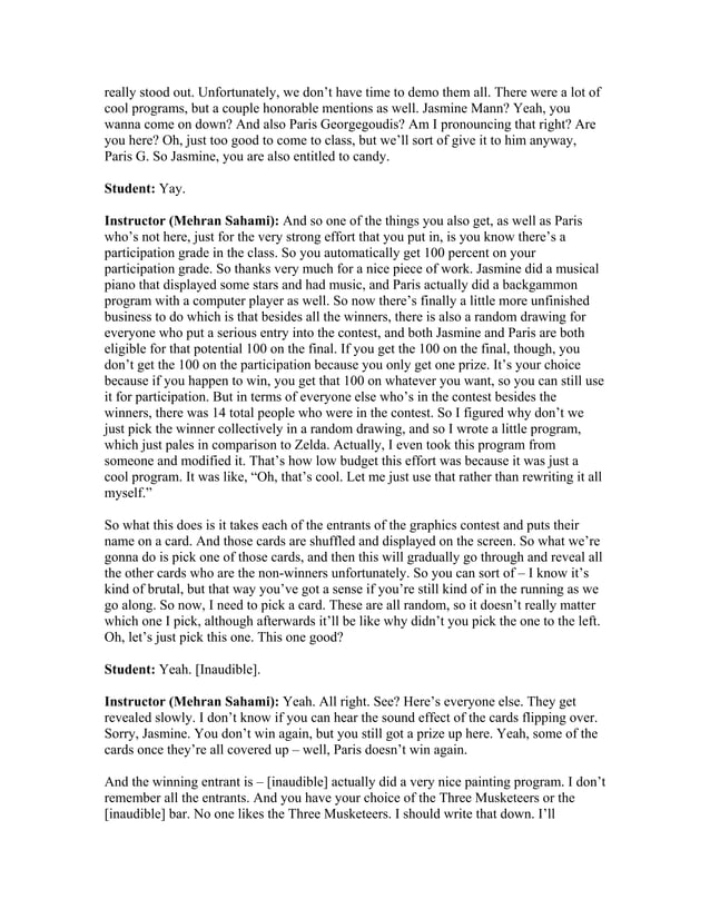 Programming methodology lecture28 | PDF