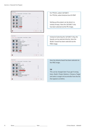 Programming microcontroller in flowcode 8 | PDF