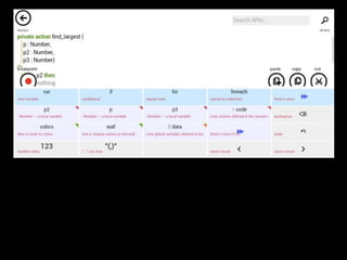How to Practice Programming on Mobile Touch Devices - Interactive ...