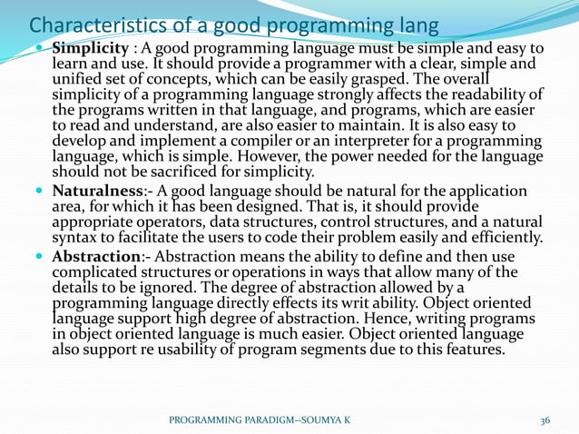 Programming paradigm | PPT