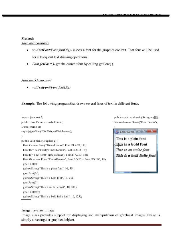 Programming paradigms