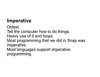 Programming Paradigms | PDF