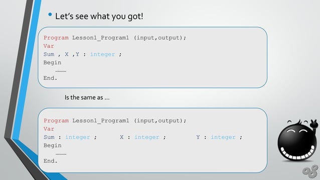 Programming paradigms c1 | PPT