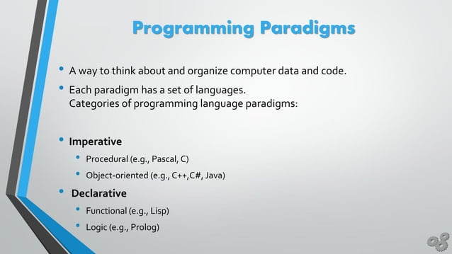 Programming paradigms c1 | PPT | Free Download Programming paradigms c1 | PPT | Free Download