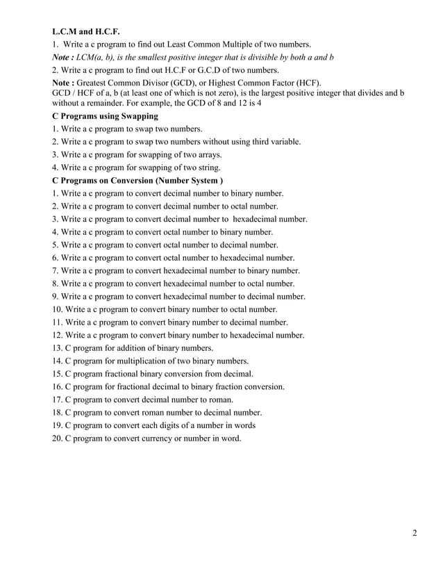 Programming Practice Questions C Pdf
