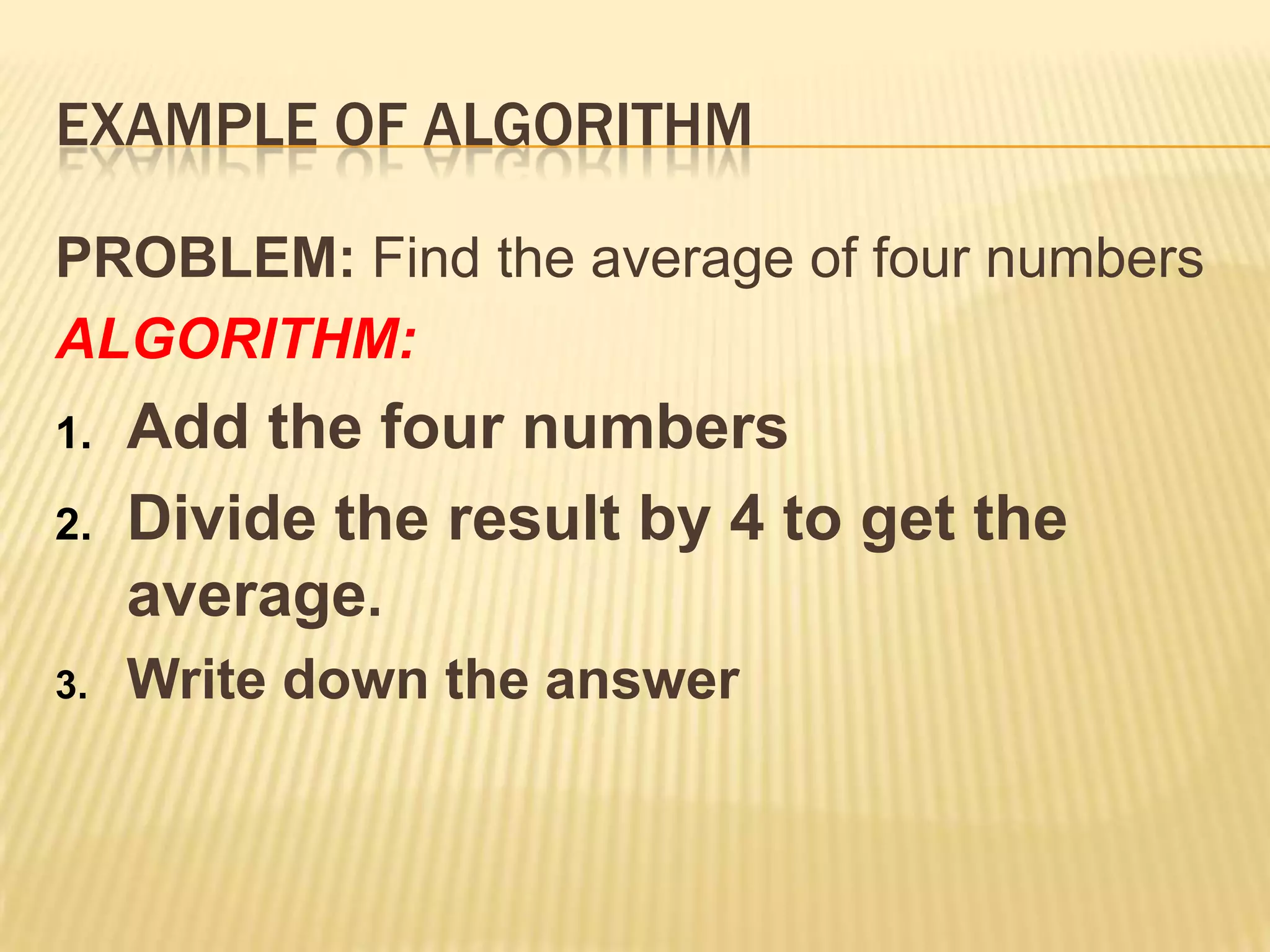 Programming Preparationstepping Algorithm Ppt