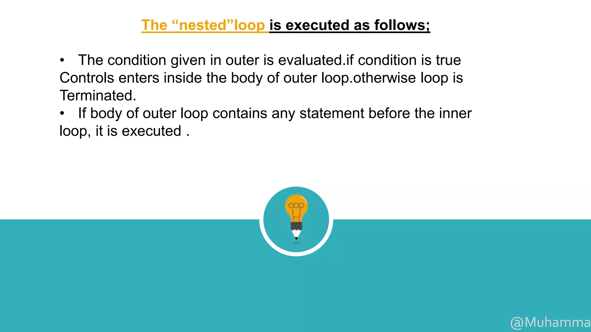 Loops In C Programming Language Ppt