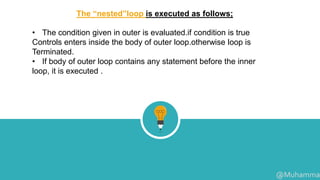 Loops in c++ programming language | PPTX
