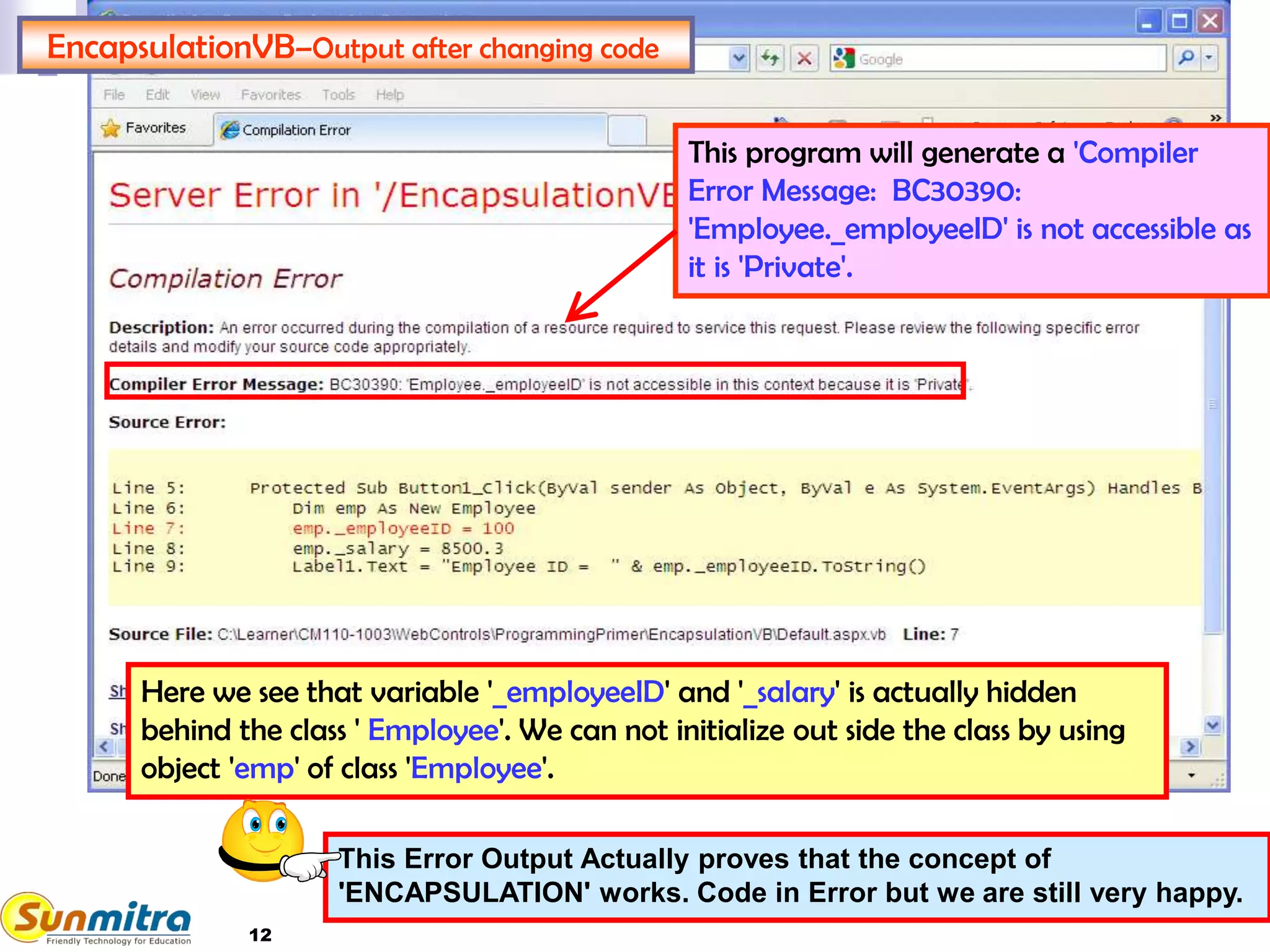 Programming Primer Encapsulationvb Ppt 0102