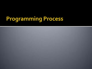 Programming process and flowchart | PPTX | Programming Languages ...