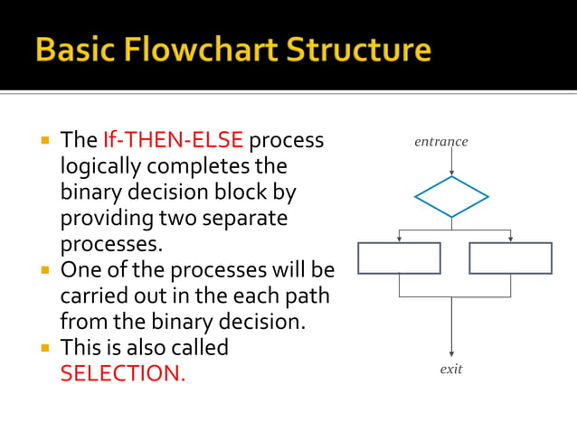 Programming process and flowchart