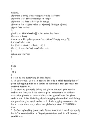 Programming Project 3 (Due 3-21-2017 at 930 AM)Write a JAVA p.docx ...