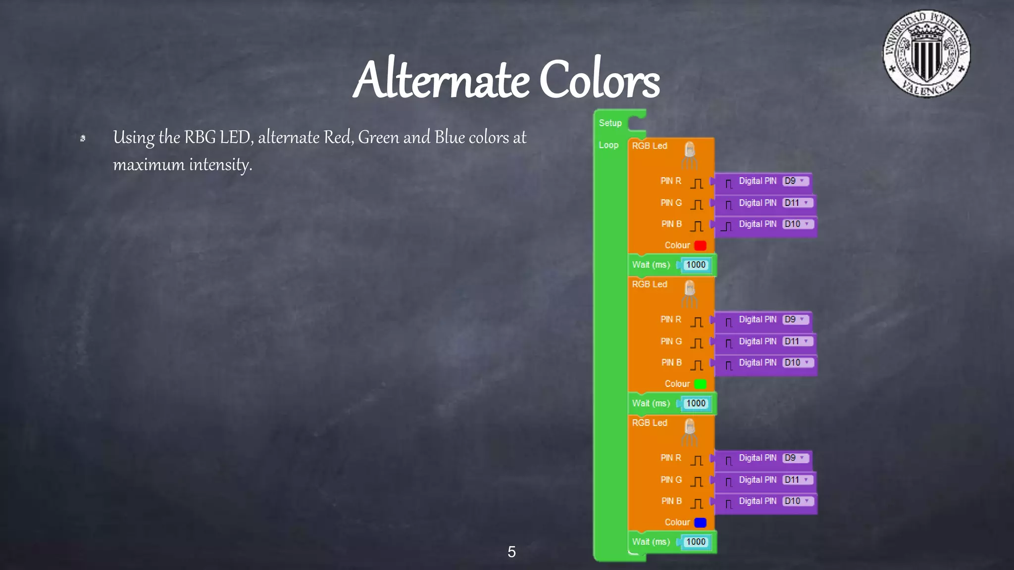 RGB LEDs with Facilino | PPTX