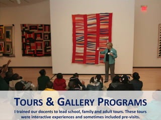 Museum Educator Portfolio | PPTX