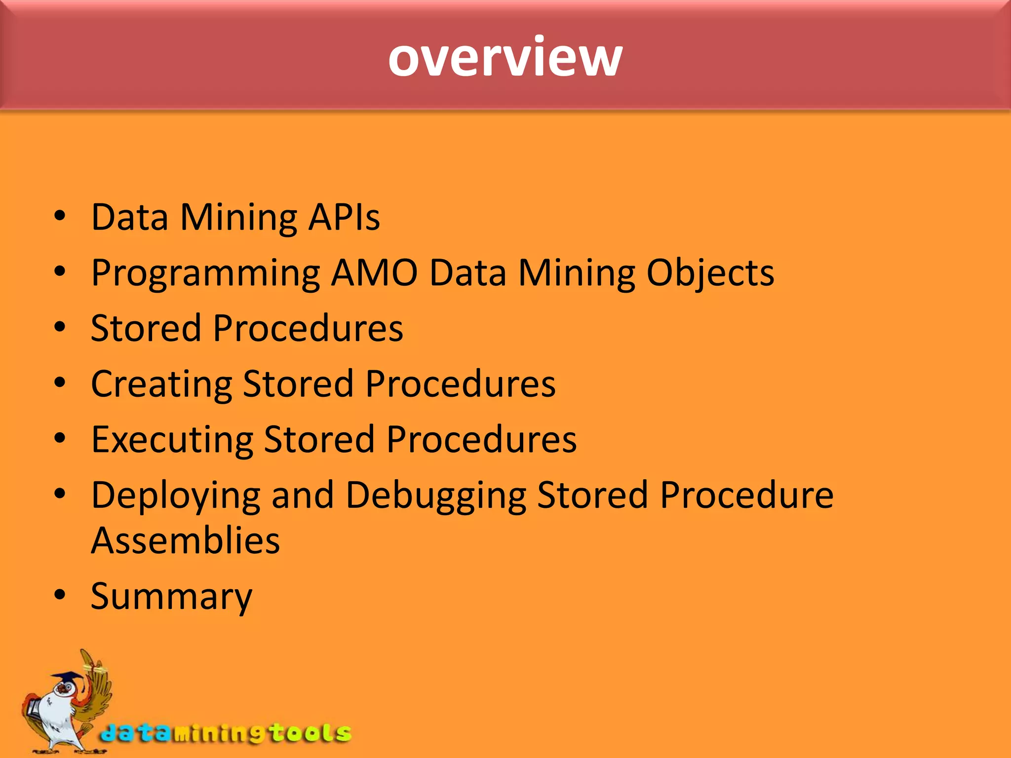 Ms Sql Server Programming Sql Server Data Mining Ppt
