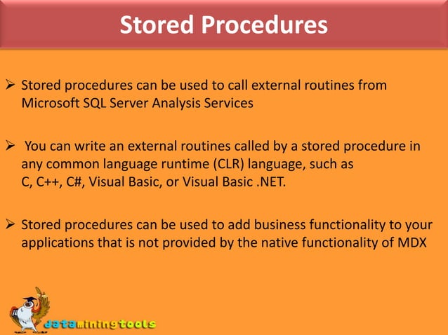 Ms Sql Server Programming Sql Server Data Mining Ppt