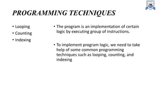 Programming Techniques.pptx