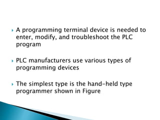Programming Terminal Devices about plc.ppt