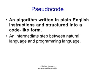 Programming Terminology | PPT