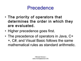 Programming Terminology | PPT
