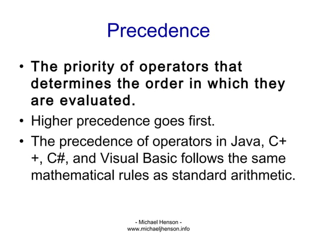 Programming Terminology | PPT