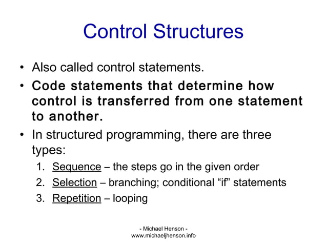 Programming Terminology | PPT