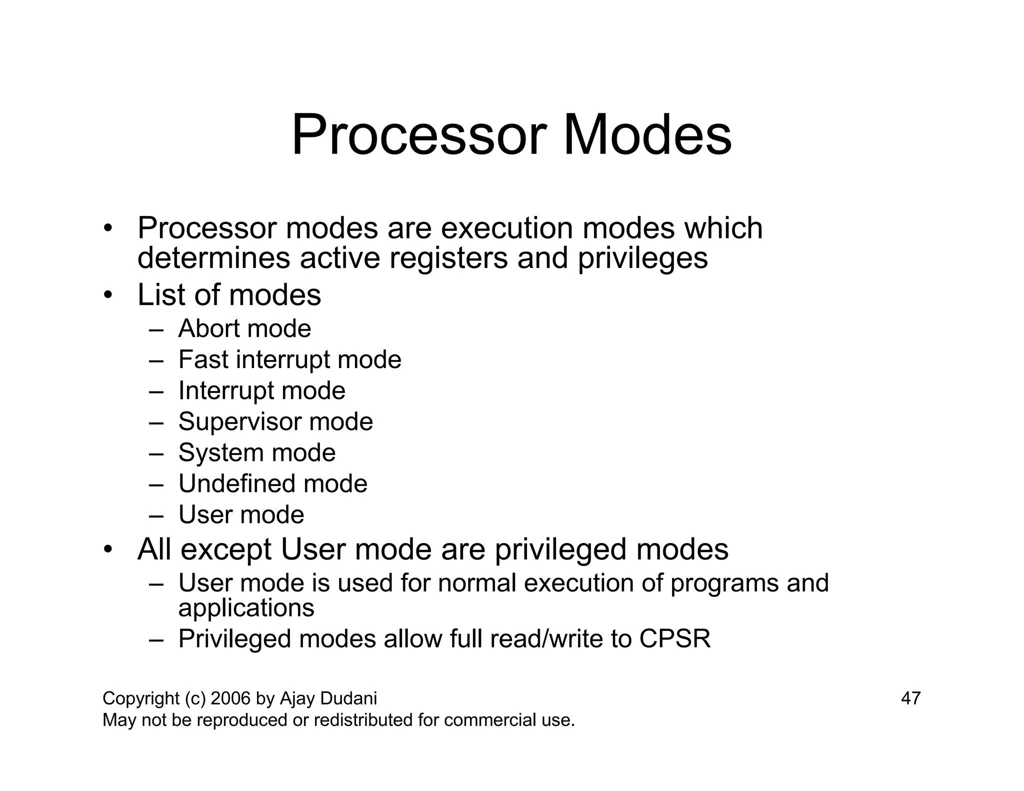 Programming The Arm Microprocessor For Embedded Systems Ppt