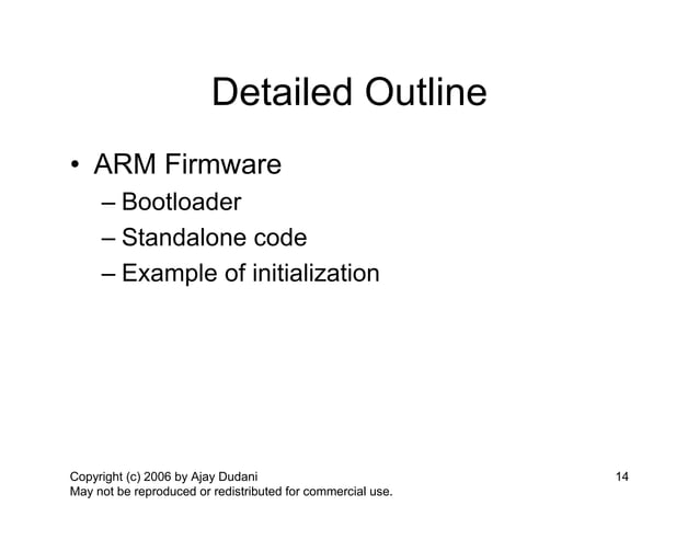 Programming The Arm Microprocessor For Embedded Systems Ppt