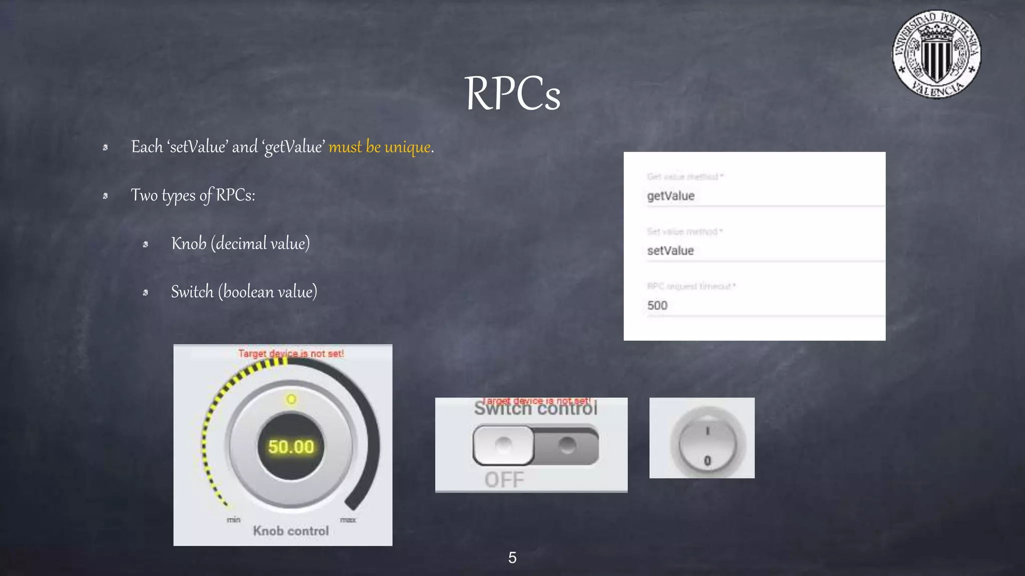 ThingsBoard RPCs with Facilino | PPTX | Technology & Computing