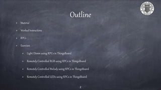 ThingsBoard RPCs with Facilino | PPTX | Technology & Computing