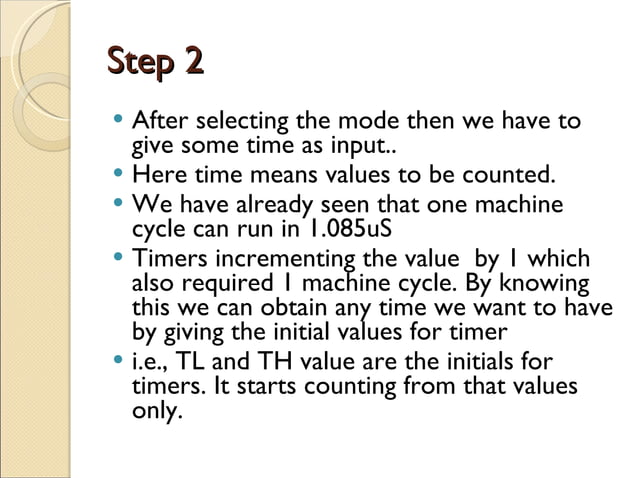 Programming timers | PPT