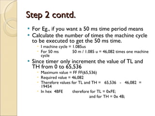 Programming timers | PPT