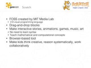 Introduce Programming to Kids at Geecon 2014 | PDF