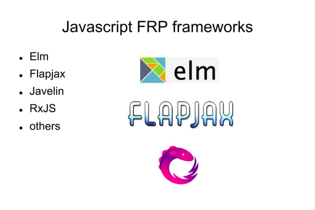 FrontendLab: Programming UI with FRP and Bacon js - Вячеслав Ворончук | PPT