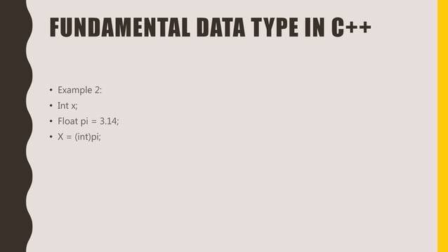 Programming using c++ tool | PPT