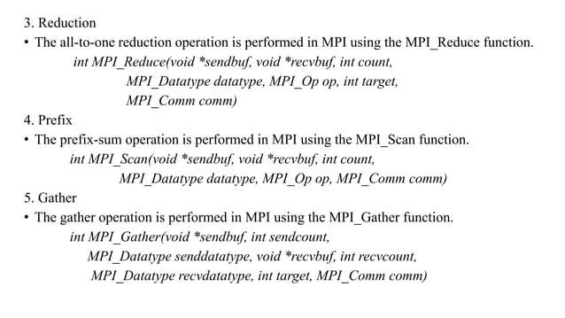 Programming using MPI and OpenMP | PPTX