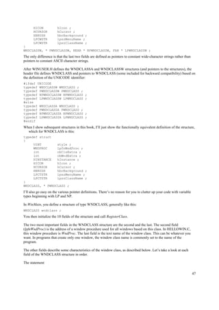 Programming windows | DOC