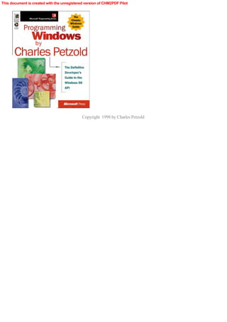 Programming windows -_charles_petzold | PDF
