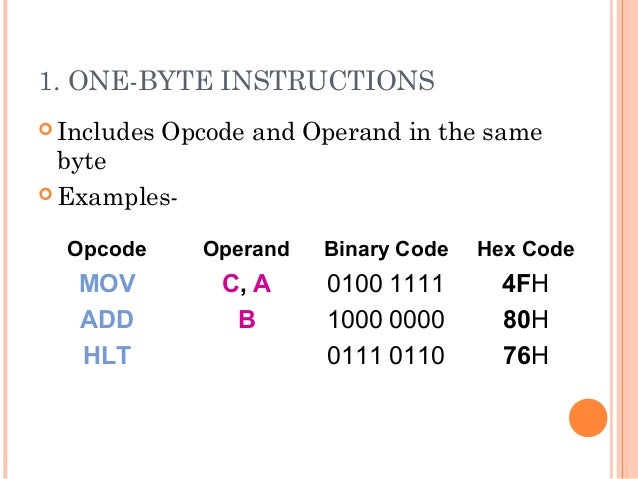 Programming with 8085
