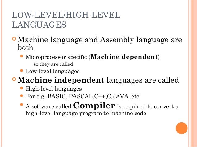 Programming With 8085