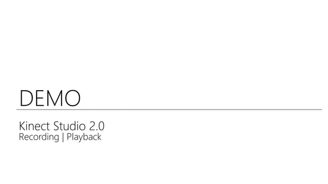 Programming with kinect v2 | PPT