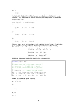 Programming withmatlab | PDF