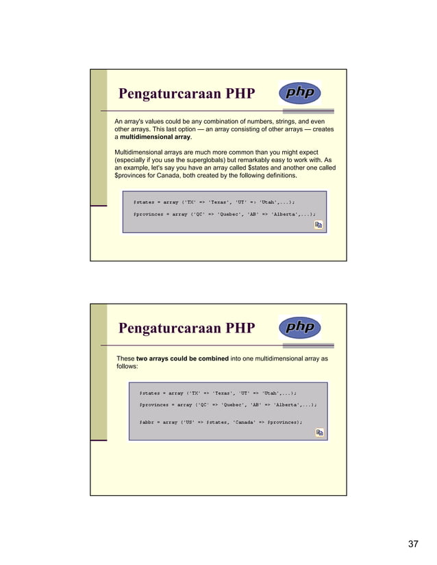 Programming with php | PDF