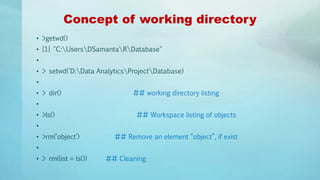 Programming with R in Big Data Analytics | PPTX