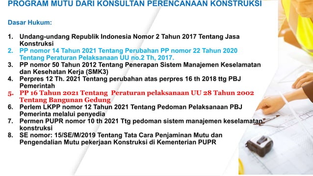 program mutu dari konsultan perencanaan konstruksi final-1.pptx