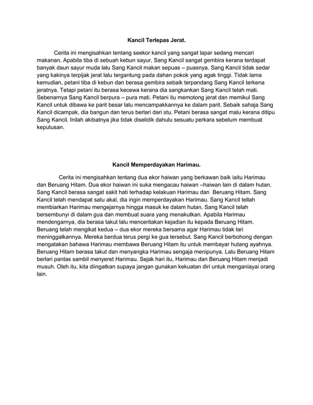 Program nilam (sinopsis) | DOCX