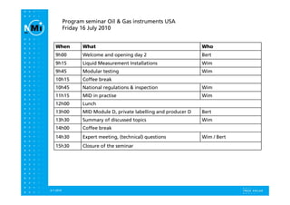 Program oil&gas | PDF