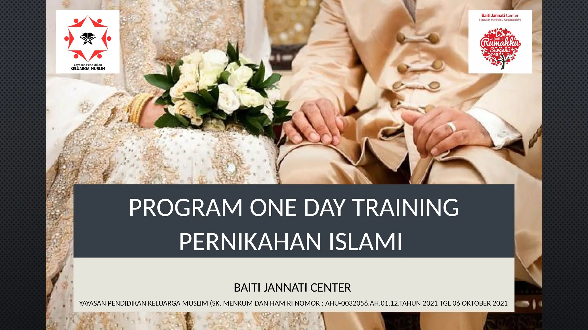 PROGRAM ONE DAY TRAINING PERNIKAHAN ISLAMI.pptx