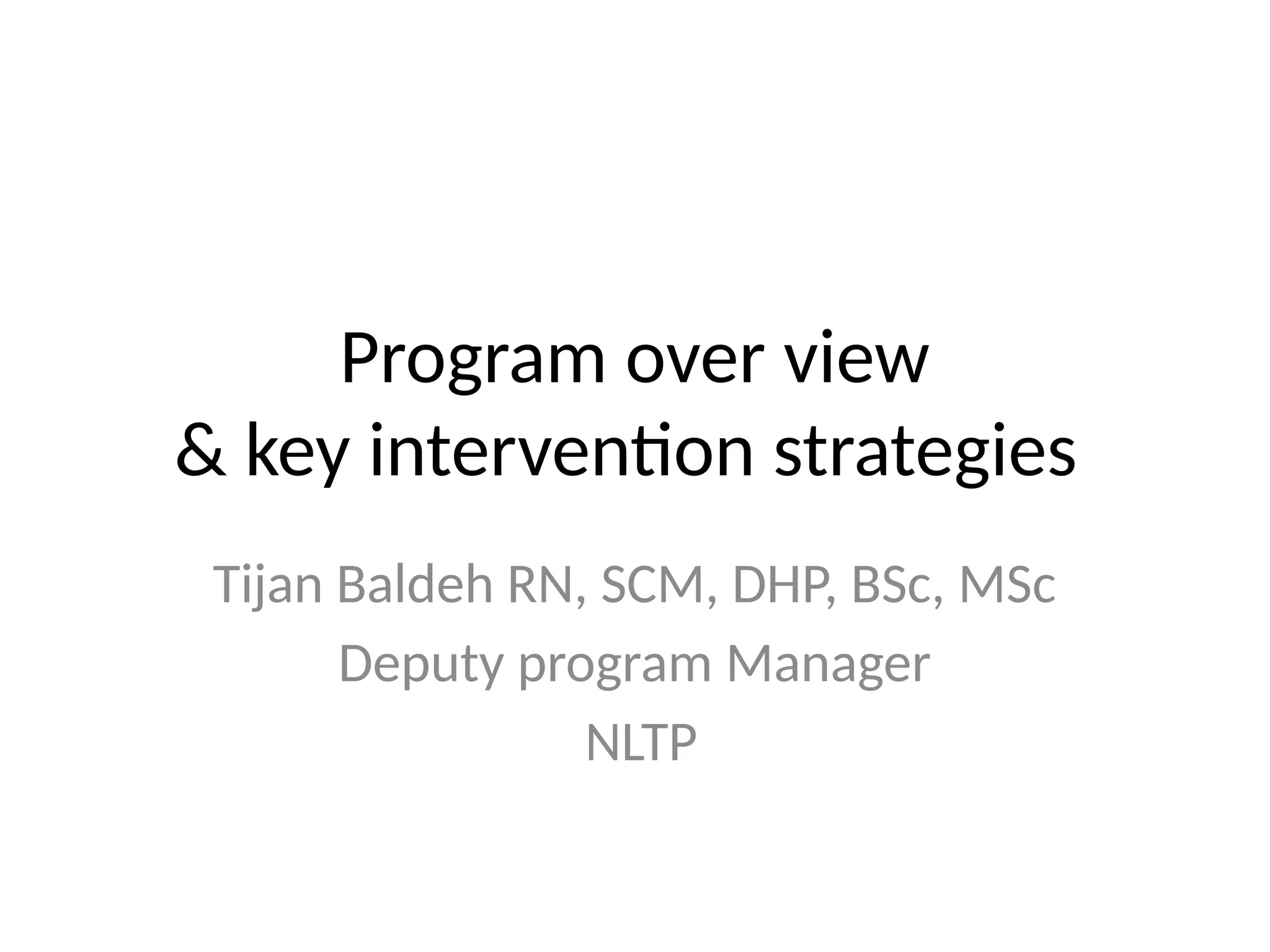 program over view and strategic interventions.pptx